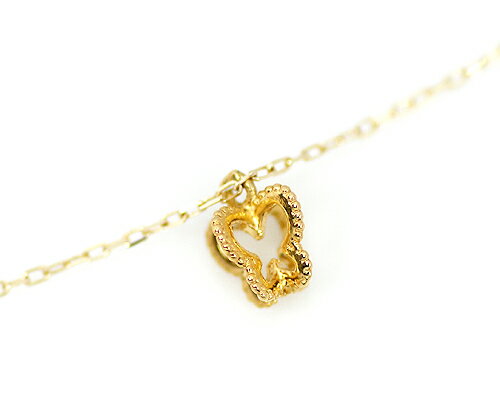 ギフト対応 セット内容 品質保証書 地　金 10金 　　　チェーン あずきチェーン 大　き　さ 　チャーム：縦約4.0mm×横約4.0mm 総　重　量 約0.4g 刻　印 K10