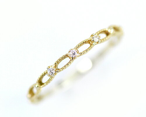 ギフト対応 セット内容 品質保証書 地　金 10金 　 石について ダイヤモンド：3石/合計0.02ct （Hカラー、Iクラス） 大　き　さ 　最大幅：幅1.8mm ダイヤ1石：直径約1.0mm 総　重　量 　 約0.5g 刻　印 K10　...