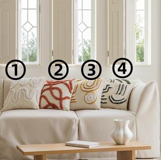 サイズ【F】45cm×45cm※クッションカバーのみの販売となります！生産国：中国