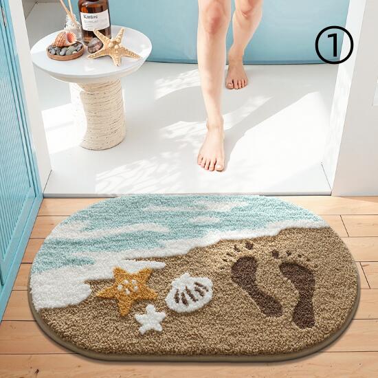 サイズ【F】40cm×60cm生産国：中国※洗濯機の使用可※裏側に滑り止め付き