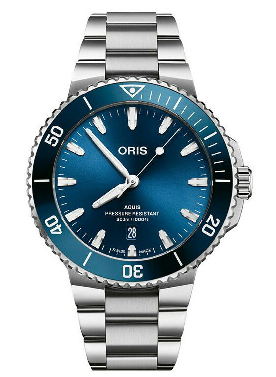 43,5ミリのORIS オリス アクイスデイト自動巻き！ 2011年に誕生したORIS オリスのアクイス自動巻き。2017年に仕様変更があり、そして2024年により洗練されたデザインになりアップデイトされた新生アクイスです。 今までのアクイ...