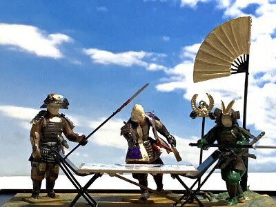 関ケ原の戦い　徳川家康　1/35　合戦ジオラマ　戦国武将　コレクションケース付き　フィギュア　手のひらサイズ 完成品★ 関ケ原の戦い　徳川家康　1/35　戦国武将　武将ミニチュア！コレクションに最適なケース付き。 #歴史 #ミニチュア#武将...