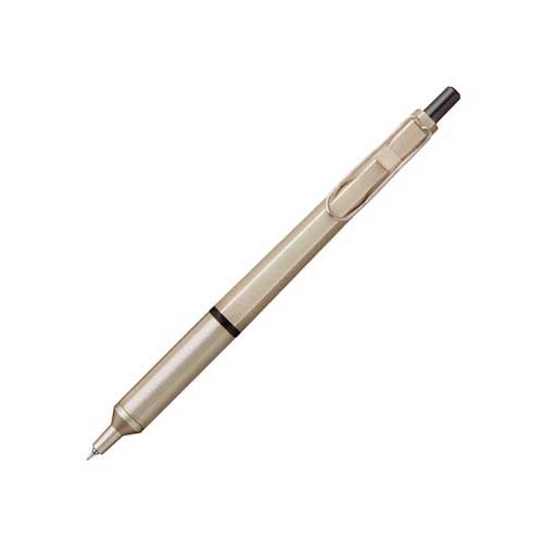 ジェットストリームの超極細0．28mm！新開発の”ポイントチップ”により、ペン先をチップが邪魔せずクリアに見えるため、細かい作業にも適した形状です。●ボール径／0．28mm●軸色／シャンパンゴールド●インク色／黒●インク種類／油性染料＋顔料...