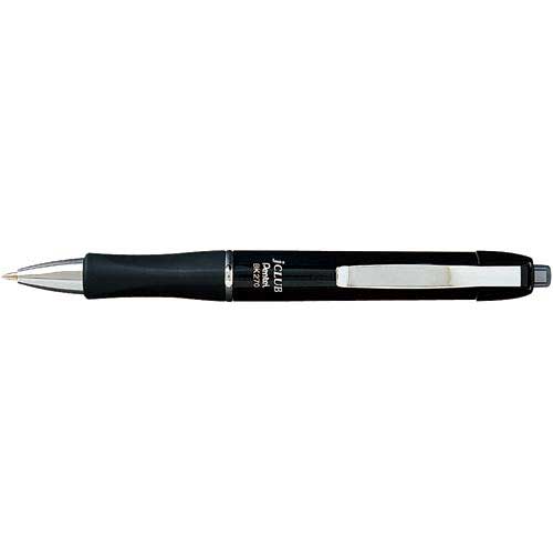 指にしっかりフィットして持ちやすい、三角軸ボールペン。●ボール径／0．7mm●軸色／黒●インク色／黒●インク種類／油性染料インク●仕様／ノック式●替芯／BKS7H）●単位／1パック（10本入）●メーカー品番／BK270Akaumall▼