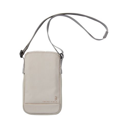 立てて使えるスマホを2台入れられる！スマートフォン用ポーチ●質量／約115g●材質／表材：ポリエステル、芯材：PP、ショルダーベルト：ナイロン●外寸法（W・D・H）／本体：105・20・170、ショルダーベルト：幅20mm×長さ70−135...