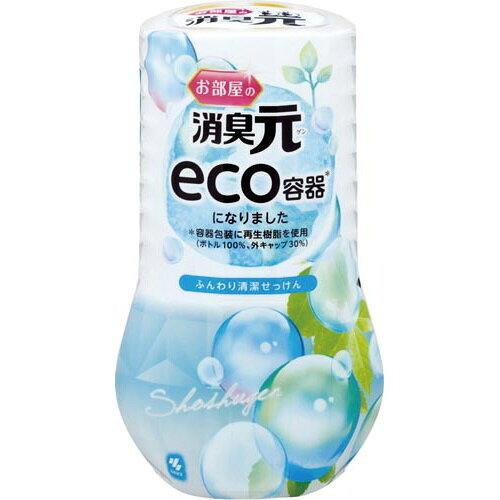 でっかいろ紙がお部屋のイヤなニオイを強力消臭します。●容量／400ml●香り／せっけん●持続期間／約1．5から3ヵ月（香りの持続期間はろ紙の引き上げ高さと、使用環境により異なります。）●仕様／部屋用●単位／1セット（4個入）●メーカー品番／...