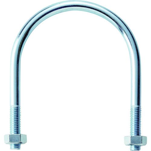 U字金具のミリねじ仕様品です。●発注コード／161−2481●用途／SGP管パイプ締め付け金具。横配管、縦配管に。ガス管や空調管、配電盤止め用として。●呼び径／80（A）●適合管外径／89．1（mm）●呼び径／3（B）●H／117（mm）●...