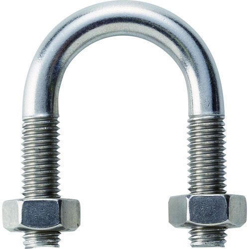 U字金具のミリねじ仕様品です。●発注コード／161−2496●用途／SGP管パイプ締め付け金具。横配管、縦配管に。ガス管や空調管、配電盤止め用として。●呼び径／20（A）●適合管外径／27．2（mm）●呼び径／3／4（B）●H／51（mm）...
