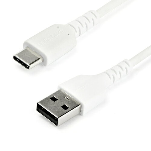 アラミド繊維で補強！頑丈な充電ケーブルです。●コネクタA／USBType−A（4ピン）USB2．0●コネクタB／USBType−C（24ピン）USB2．0（480Mbps）●コネクタスタイル／ストレート●米国ワイヤゲージ規格（AWG）／23...