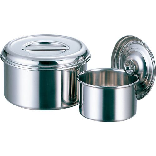 AGキッチンポットシリーズ。●サイズ／内径120×本体高さ77mm●容量／約0．9L●備考／引っ掛け金具付（蓋を体に引っ掛けられます。）●単位／1個●メーカー品番／00490202※画像はイメージです。※こちらはセット商品ではありませんので...