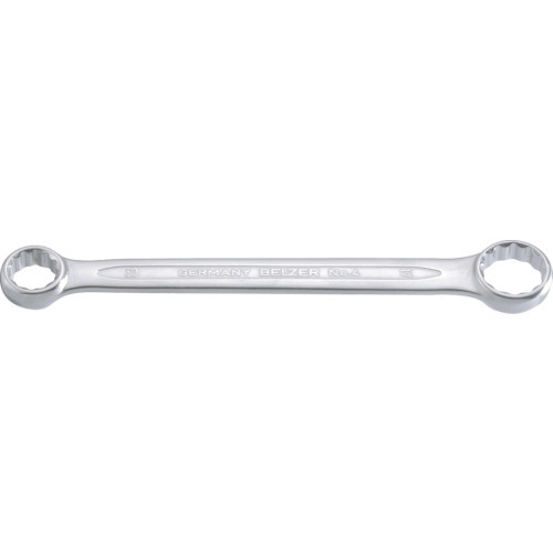 フラット型ボックススパナ　4M2022●用途／ボルトナットの締め緩め。●全長／200（mm）●対辺寸法／20×22（mm）●材質／バナジウムエクストラ鋼、表面研磨仕上げ●質量／120g●製造国／アルゼンチン●単位／1丁●メーカー品番／4M2...