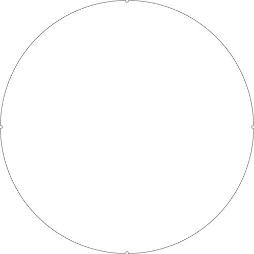 裏面粘着仕様なので貼るだけで使用できます。●発注コード／756−6841●表示内容／無地●直径／256（mm）●取付方法／貼付タイプ●材質／ポリエチレンテレフタレート（PET）、アクリル系粘着剤●質量／70g●製造国／中国●単位／1枚●メー...