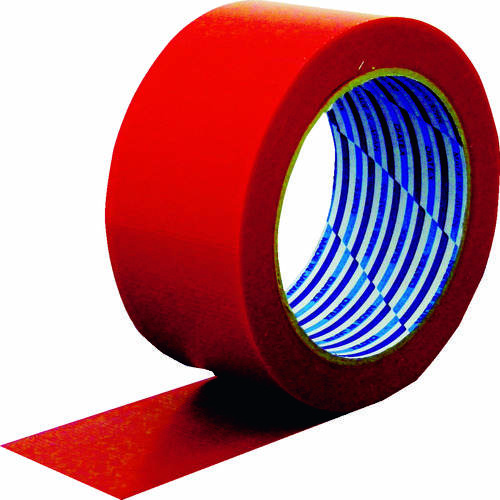 段ボールをしっかり梱包（重梱包）することができます。●発注コード／391−4038●色／レッド●幅／50（mm）●長さ／50（m）●厚さ／0．16（mm）●粘着力／4．4N／10mm●引張強度／60N／10mm●手で切断可能●材質／基材：ポ...