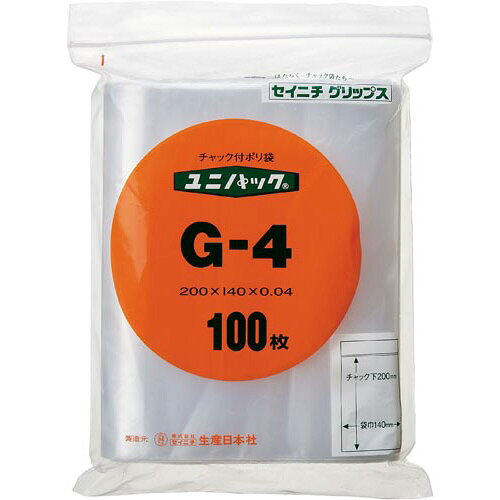 国産のチャック付ポリ袋。輸入品と比べて透明度があり、見栄えも良く高品質です。食品衛生法適合。●寸法（幅×チャック下）／140×200mm●材質／低密度ポリエチレン●カラー／透明●厚さ／0．04mm●生産国／日本●仕様／B6タテ●食品衛生法適...
