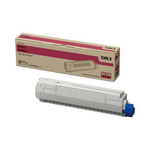 ●メーカー名／OKI●対応機種／MC852dn●カラー／トナーカートリッジ、マゼンタ●印字可能枚数／4，000枚●型番／TNR−C3MM1●種別／純正品●仕様／メーカー純正トナーカートリッジ●単位／1個●メーカー品番／TNR−C3MM1※印...