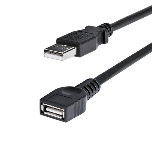 USB　2．0デバイスの接続距離を延長します。●色／ブラック●重量／65　g●米国ワイヤゲージ規格／24／28　AWG●ケーブル長さ／1．8　m　●インターフェースと転送速度／USB　2．0　−　480　Mbps●ケーブル被覆材／PVC　−...