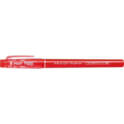 文字にもイラストにも最適な軽い書き味の細字カラーペン。●インク色／レッド●寸法／139mm●線幅／0．45●仕様／●インク性質／フリクションインキ●詰め替えカートリッジ品番／なし●仕様／●単位／1本●メーカー品番／SFFL−12F−R※フリ...