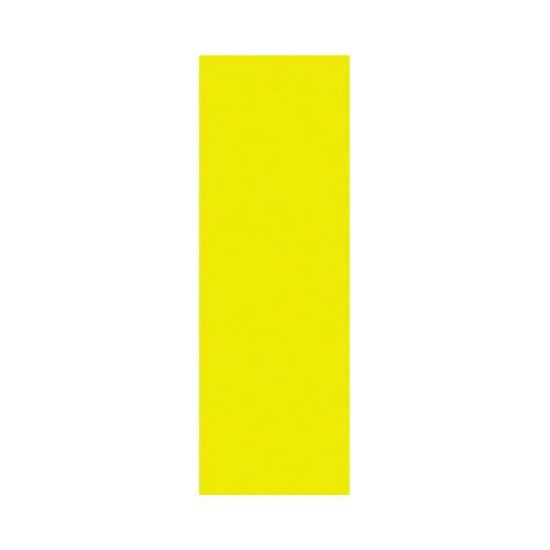視線を集めるイエローPOP用紙。●寸法／450×155mm●材質／黄染上質紙81g／m2●単位／1冊（100枚入）●メーカー品番／11−1003kaumall▼