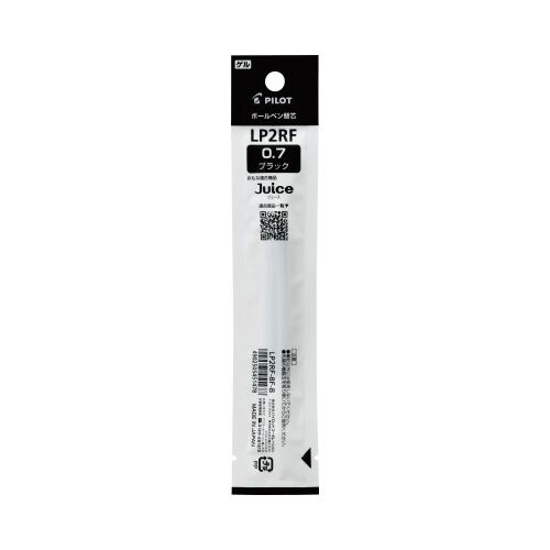 ゲルインキ替芯。ジュースなどに対応。●ボール径／0．7mm●インク色／黒●対応商品／ジュース●寸法／110．5mm●単位／1本●メーカー品番／LP2RF−8F−B▼kaumall▼