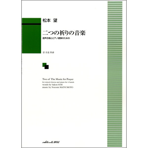 悲惨な出来事の前に我々は祈ることしか出来ない。音楽をする人たちは大変な人たちへの気持ちを音に託し祈り、伝えようとすることで,その悲しみや苦しみを共感する。作曲家として近年世界中で起こる哀しい出来事に対する人々への思いをこの曲に託した。 「夜...