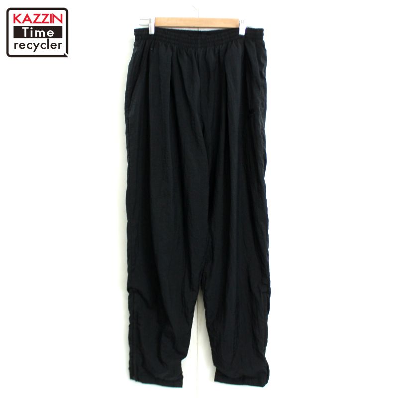 P5倍! 00s ナイキ NIKE ナイロン パンツ 古着 ★ メンズ 表記Lサイズ ブラックCondition 状態コンディション追記前身頃 : 汚れ内側・裏地 : 汚れウエスト周り : 汚れ※記載しきれない微細な汚れやダメージがある場合...