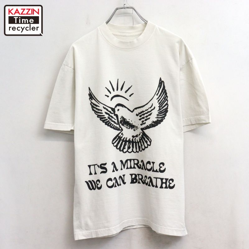 【中古】00s アニマル メッセージ 半袖Tシャツ 古着 メンズ Mサイズ相当 ホワイトCondition 状態コンディション追記全体 : スレプリントの状態 : 割れ※記載しきれない微細な汚れやダメージがある場合がございます。あくまで古着...