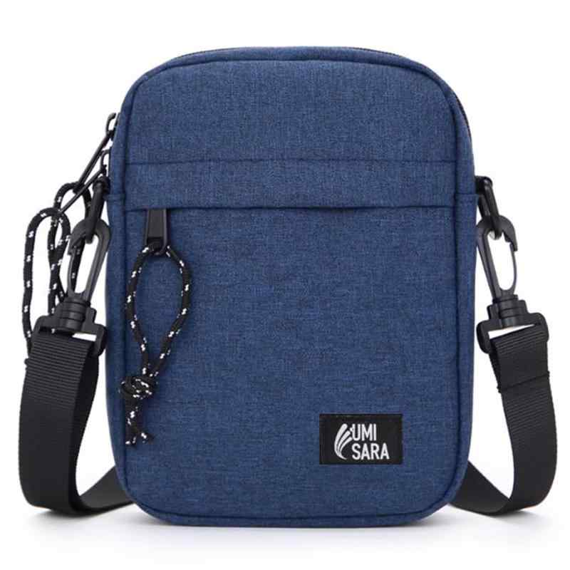 [UMISARA] ミニショルダーバッグ サコッシュ 携帯バッグ スマホポーチ 軽量 無地 撥水 貴重品入れ 5000必要最小限のサイズ、買い物から旅行先で貴重品入れとして使用することも出来る、近所の公園に遊びに行くとき、散歩に出かける時、...