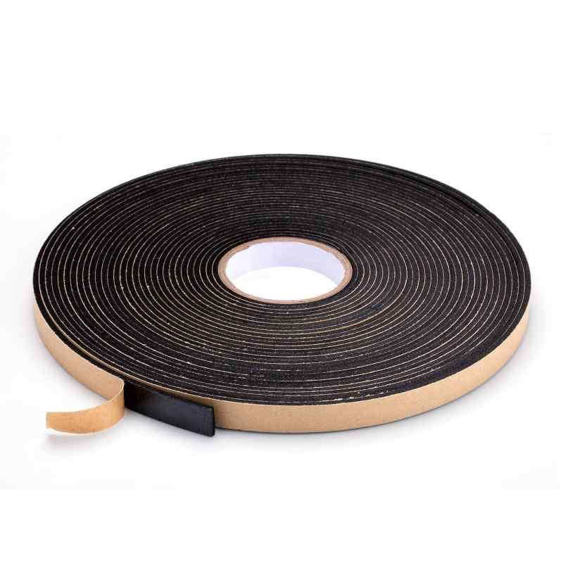 隙間テープ EVA素材 クッションテープ スポンジテープ 防振 断熱 耐衝撃 引き戸 窓 すきま風防止テープ ドア 隙間埋め 防水 防塵 防虫 家具 滑り止め 防音テープ 片面 DIY用