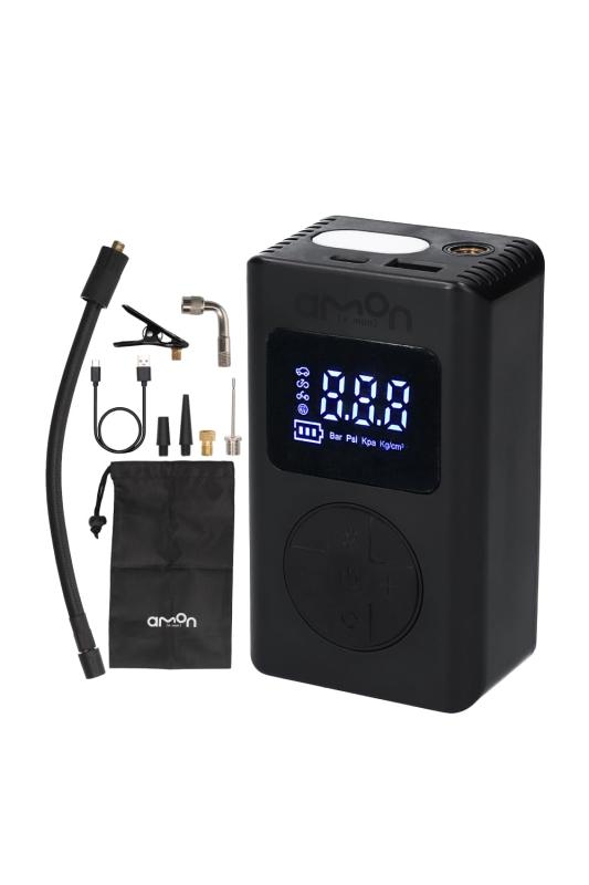 エーモン(amon) エアゲージ レッド/ブラック/スタンダード/プレミアム/ホース付/エアポンプ
