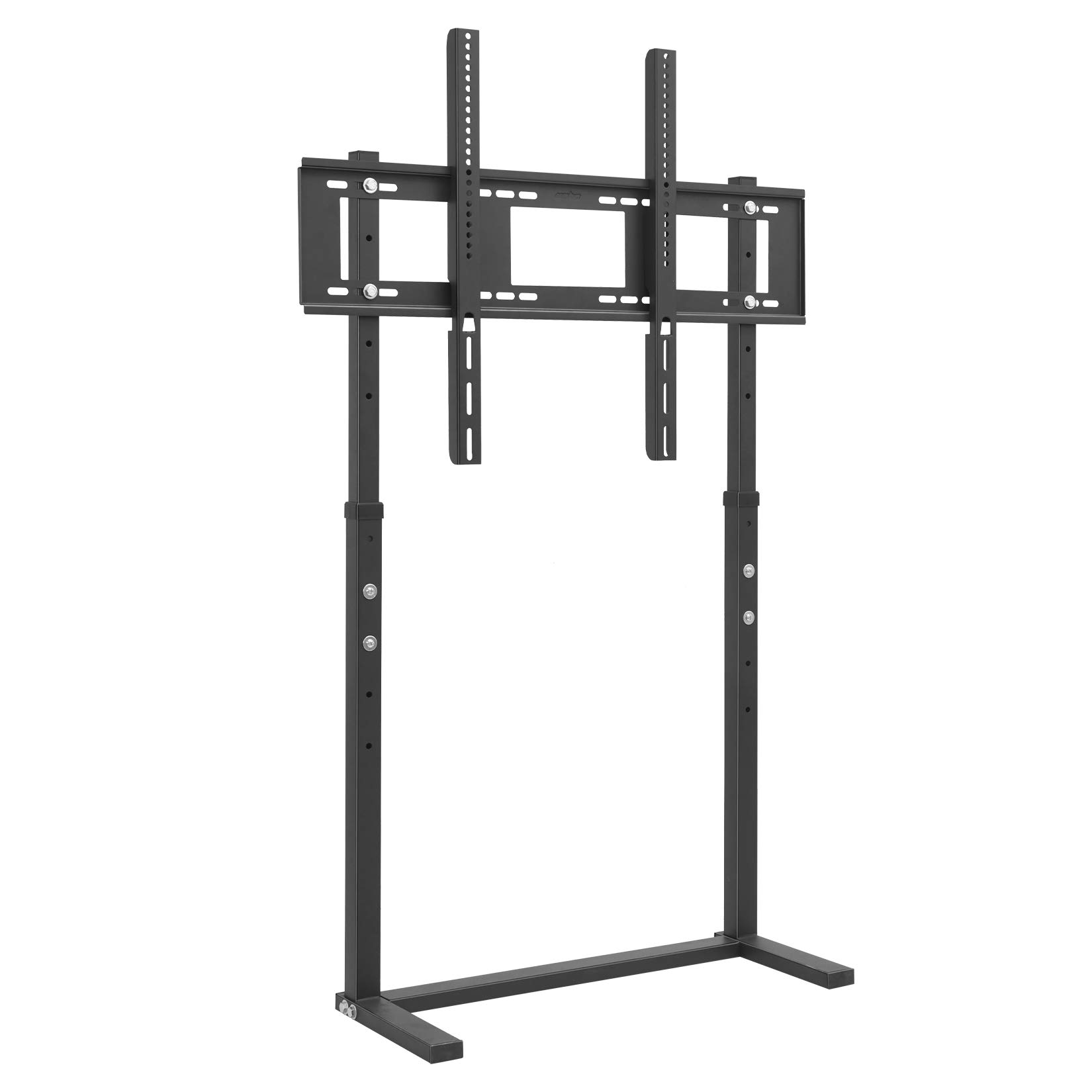 ・対応サイズ:32~100インチ ・VESA規格:100x100mm~800x400mm ・本体サイズ:幅72cm×奥行32.7cm×高さ150cm ・本体重量:8.8kg ・耐荷重:40kg ・機能:高さ調整可能