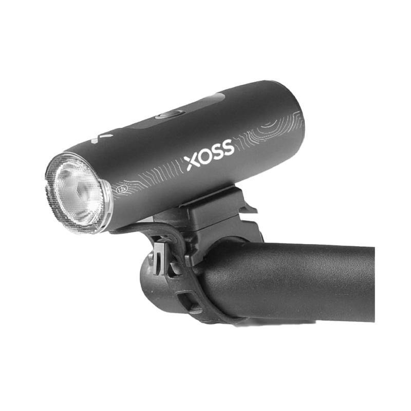 XOSS 自転車 ライト 3200mAh大容量 LED ロードバイク ライト 防水 USB充電式高輝度1200ルーメン 6つ調光モード 自転車ヘッドライト 取り付け簡単 懐中電灯兼用 サイクリング キャンプ ハイキング 1