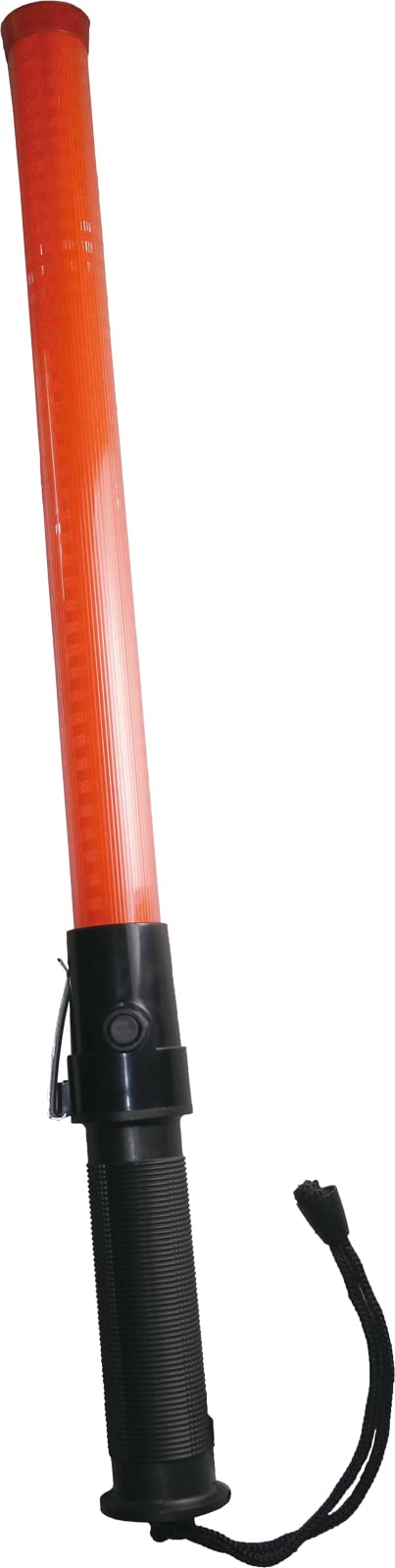・サイズ:長さ52cm、径3cm ・重量:145g(パッケージ重量) ・素材:プラスチック ・生産国:中国 ・電源:アルカリ単2電池×2本(別売) ・連続使用時間:約100時間(通常点滅時)
