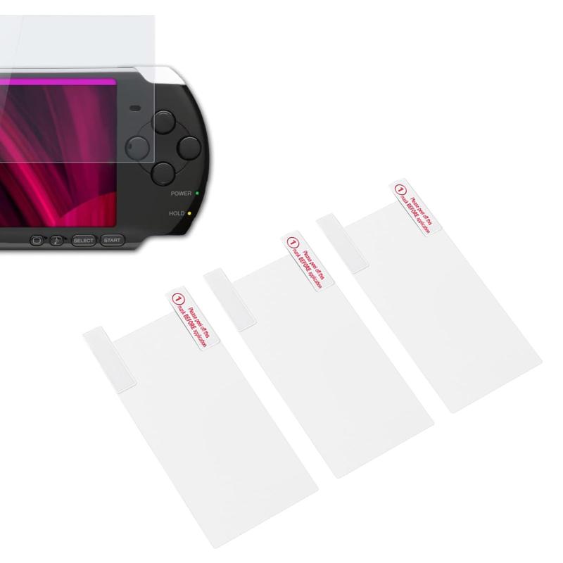 スクリーンプロテクター 3 枚、PET ウルトラクリアスクリーンガードフィルム LCD プロテクタースキン 1000/2000/3000傷つきにくい: 保護フィルムは、キーやその他の硬い物体による不必要な摩耗や傷からゲームデバイスを効果的に...