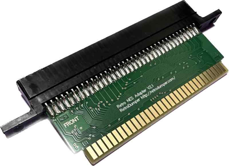 レトロダンパー 「NESプラグインアダプター V2.1」【レトロベースダンパー別売り】/ 海外ファミコン(NES/72ピン) ゲームバンクウェブドットコム Gamebank-web.com [1741]北米版ファミコン(NES)吸い出しツー...