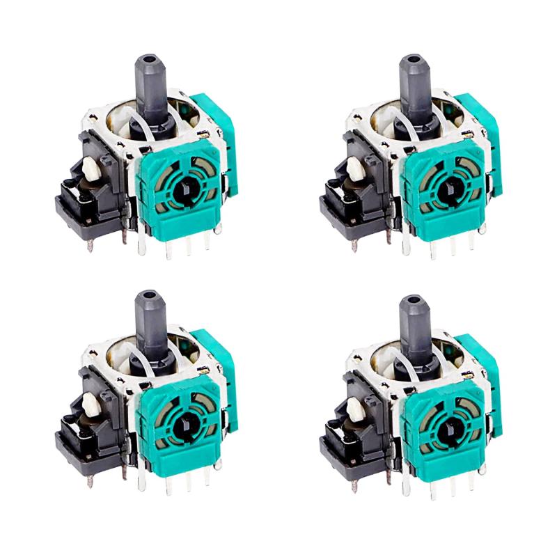 YONGDING Nintendo Switch PROプロコン修理キット プロコンスティック交換 修正可変抵抗器 4個交換用ジョイスティック PS4コントローラーに対応 スイッチコントローラー用 アナログスティック スイ【修理交換用パーツ...