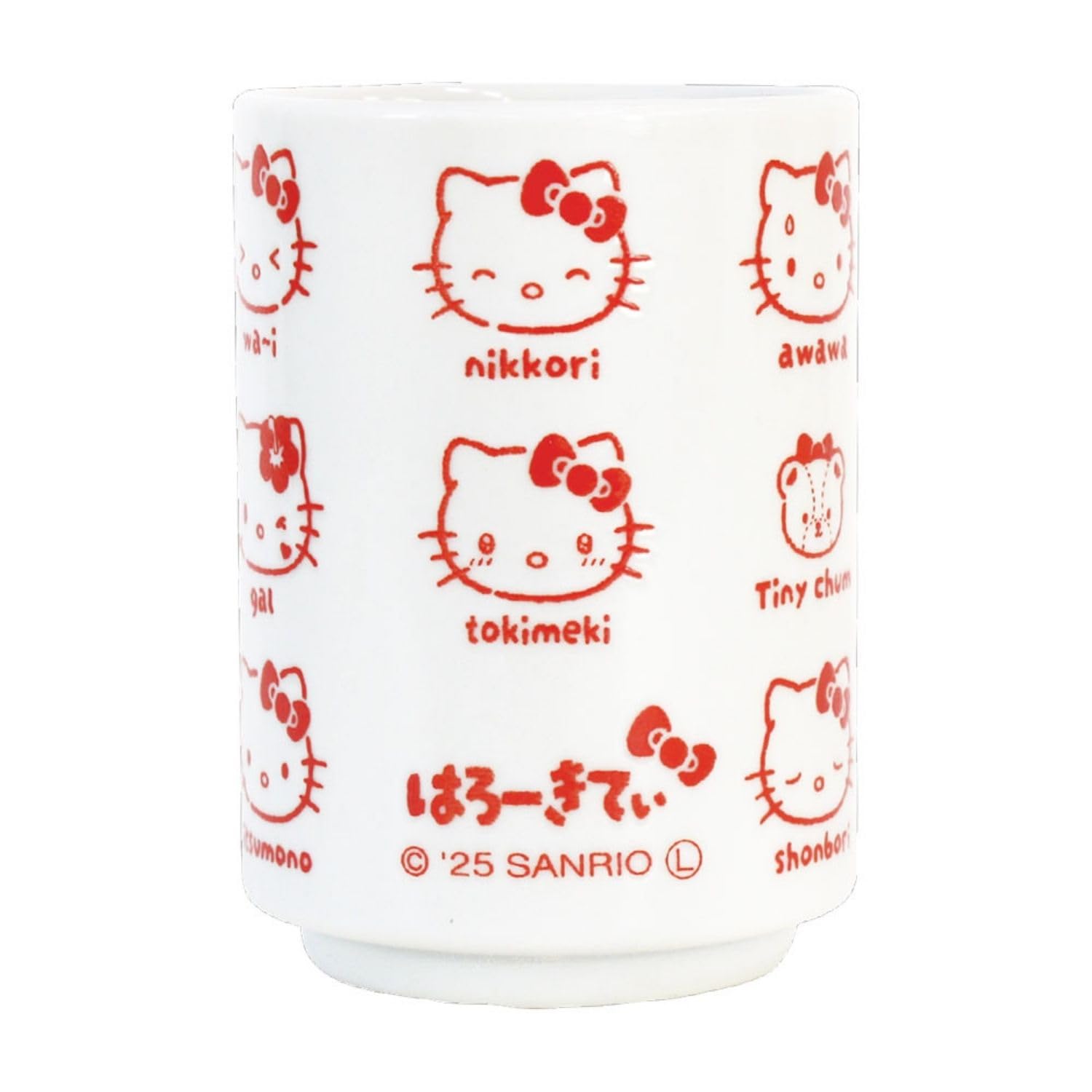 ・本体サイズ:約H102×φ72mm ・材質:陶磁器 ・容量:約220ml ・原産国:日本