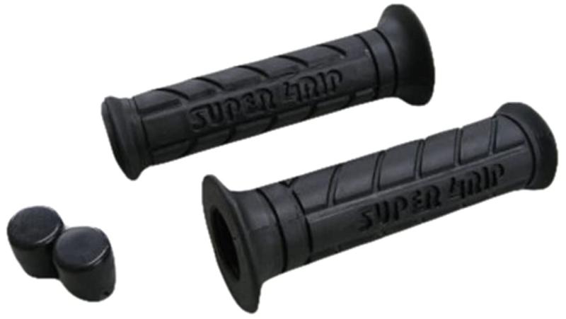 スーパーグリップ汎用 ブラック 17-6589SB飽きのこないシンプルなデザインです7/8インチ（22.2mm）ハンドル用貫通タイプカラー：ブラック全長：125mmゴム製品の為、収縮によりサイズに若干の誤差が有る場合が御座います。