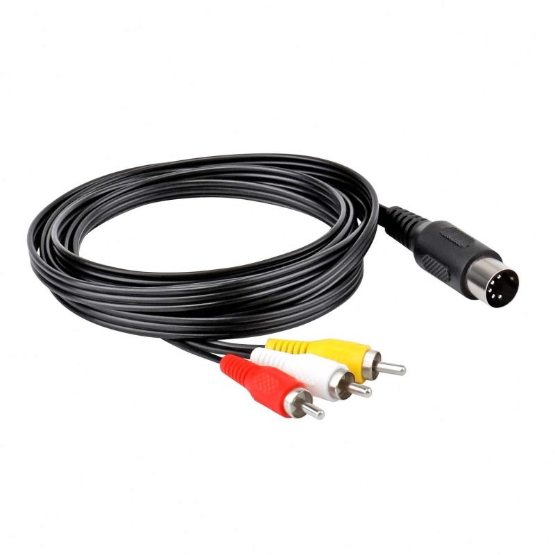 Basicest PCエンジン ケーブル PC Engine/DUO/DUO-R ステレオAVケーブル (NEOGEO/ メガドライブ1にも対応)非対応機種：PCエンジン 初代機 (PI-TG001)、PCエンジンGT (PI-TG6)、メ...