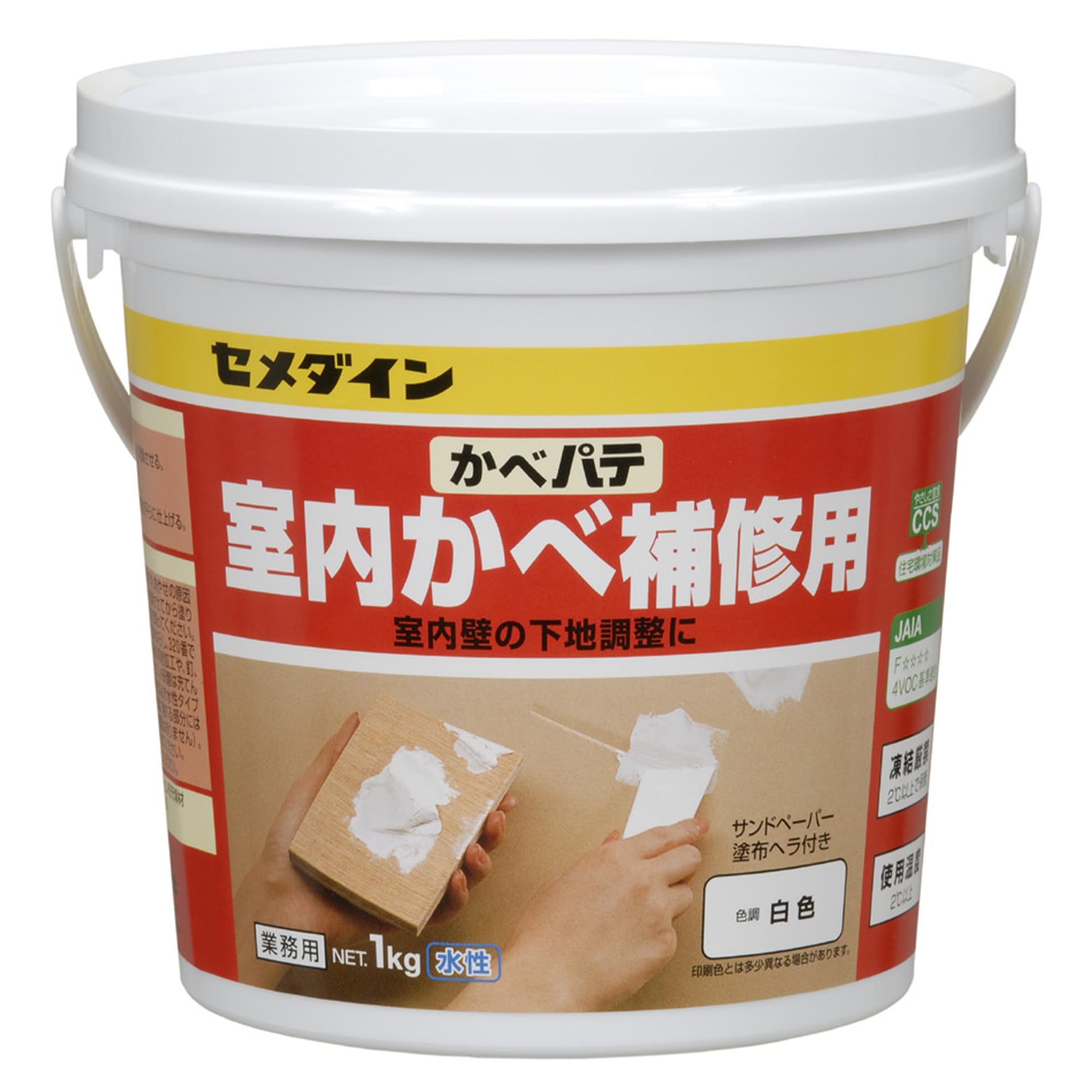 ・内容量:1kg ・仕様:ポリ缶入り、環境対策商品、水性 ・色:白 ・材質:酢酸ビニル樹脂 ・保存期限:無 ・製造年月日表記:有