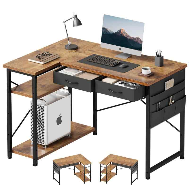 Maihail l字デスク机 pcデスク パソコンデスク SZ146-147