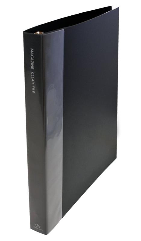 グリーンウィーク 雑誌 切り抜き マガジン クリア ファイル A4変形ワイド 30穴リング （クリアポケットリフィル30枚付属） アイドル雑誌、推し活収納 差し替え式