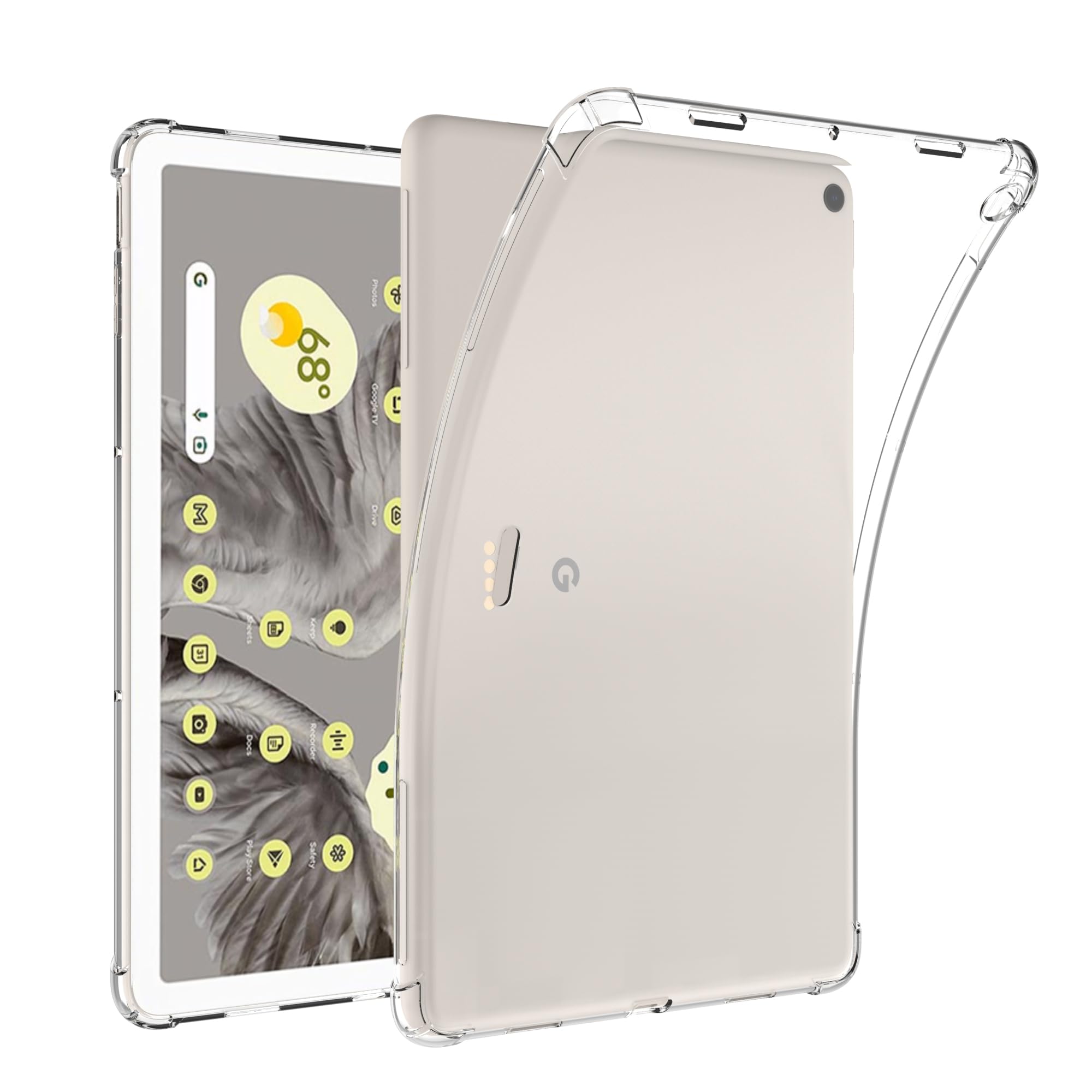 ・対応機種:Google Pixel Tablet (10.95インチ) ・素材:TPU ・カラー:クリア