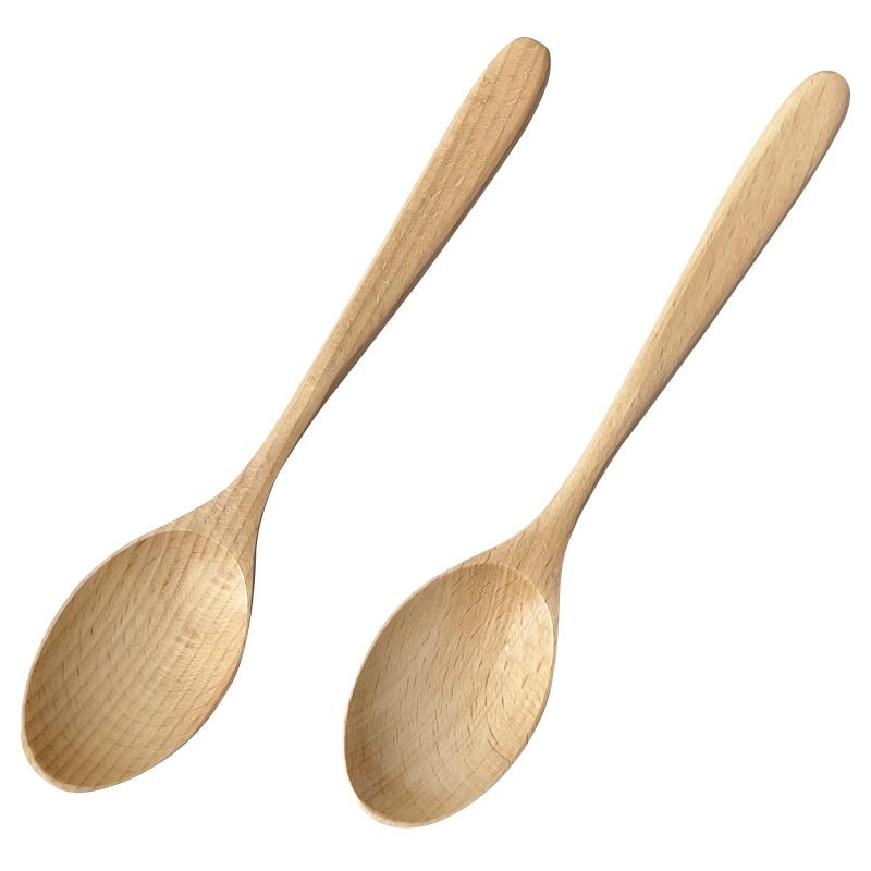 kicoriya 2本セット 木製 カレー スプーン ディナー本数：お得な2本セット長さ：18.3cm（詳細は画像をご覧ください）素材：ブナ天然木表面：汚れのつきにくいウレタン塗装重さ：軽量10g（1本あたり）