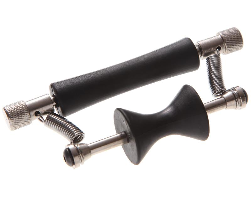 Phoenix ワンタッチ ギターカポタスト【type Glider the rolling capo（グライダー ローラー）】お手入れ用ファイバークロス／メーカー書3点セットBlack（ブラック）✅【ポジション自在画期的カポ】ギターネック...