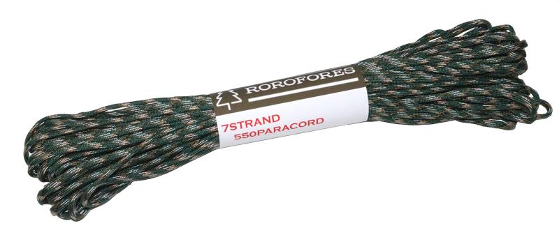 [ROROFORES] 7STRAND 550PARACORD パラコード 7芯 4mm 30m