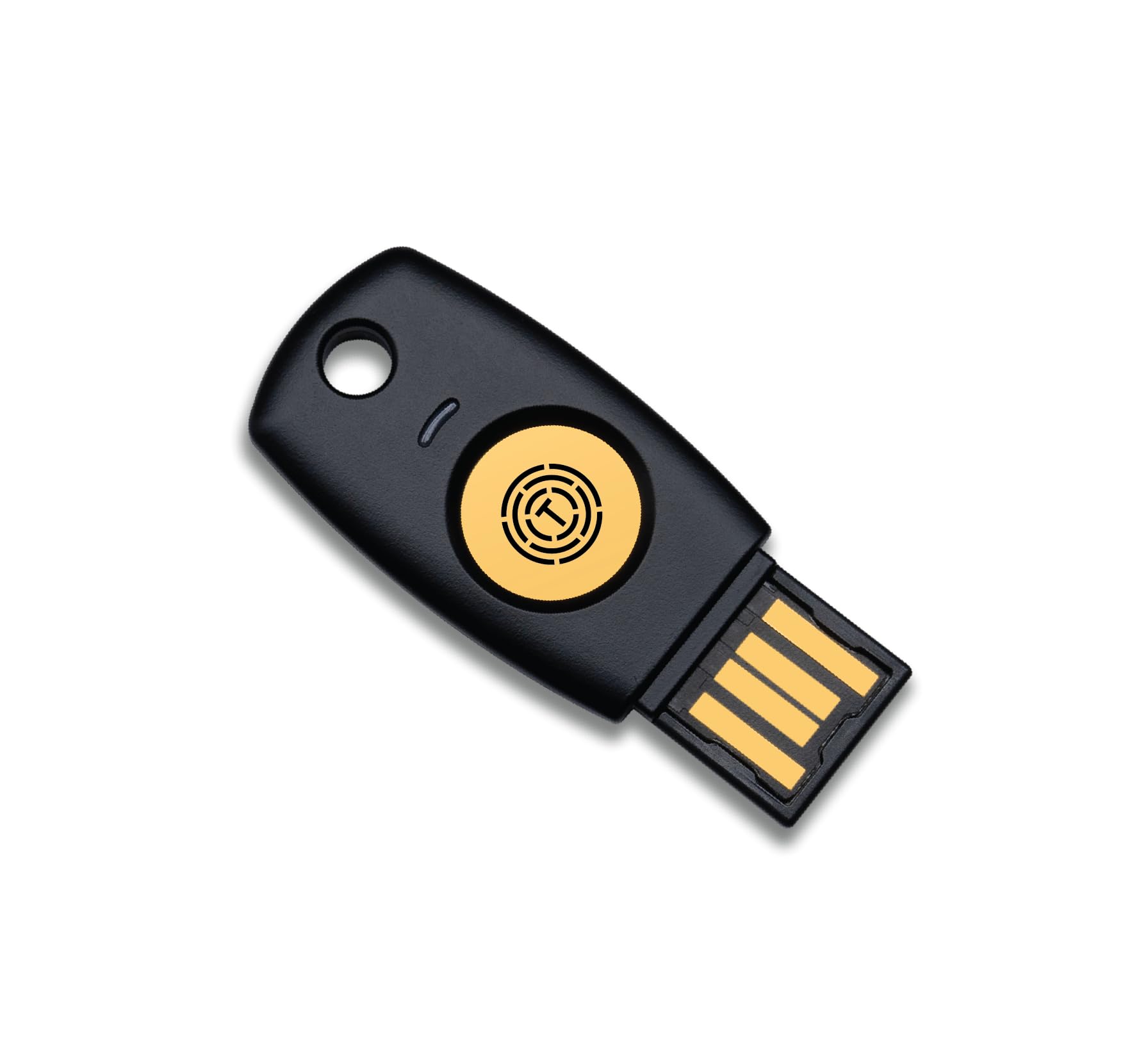 ・規格:FIDO2、U2F ・接続インターフェース:USB-A ・認証方式:PIN、タッチ(非生体認証)