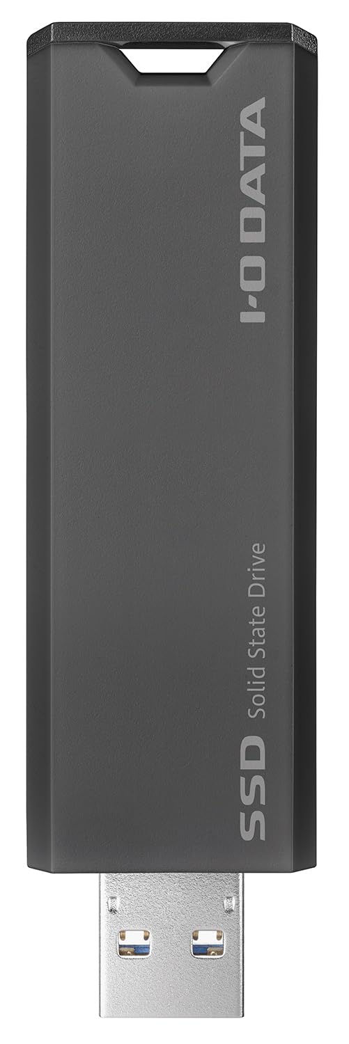 ・容量:1TB ・インターフェース:USB 10Gbps(USB 3.2 Gen2) ・読み込み速度:最大500MB/s ・形状:スティックタイプ ・色:灰色×黒色