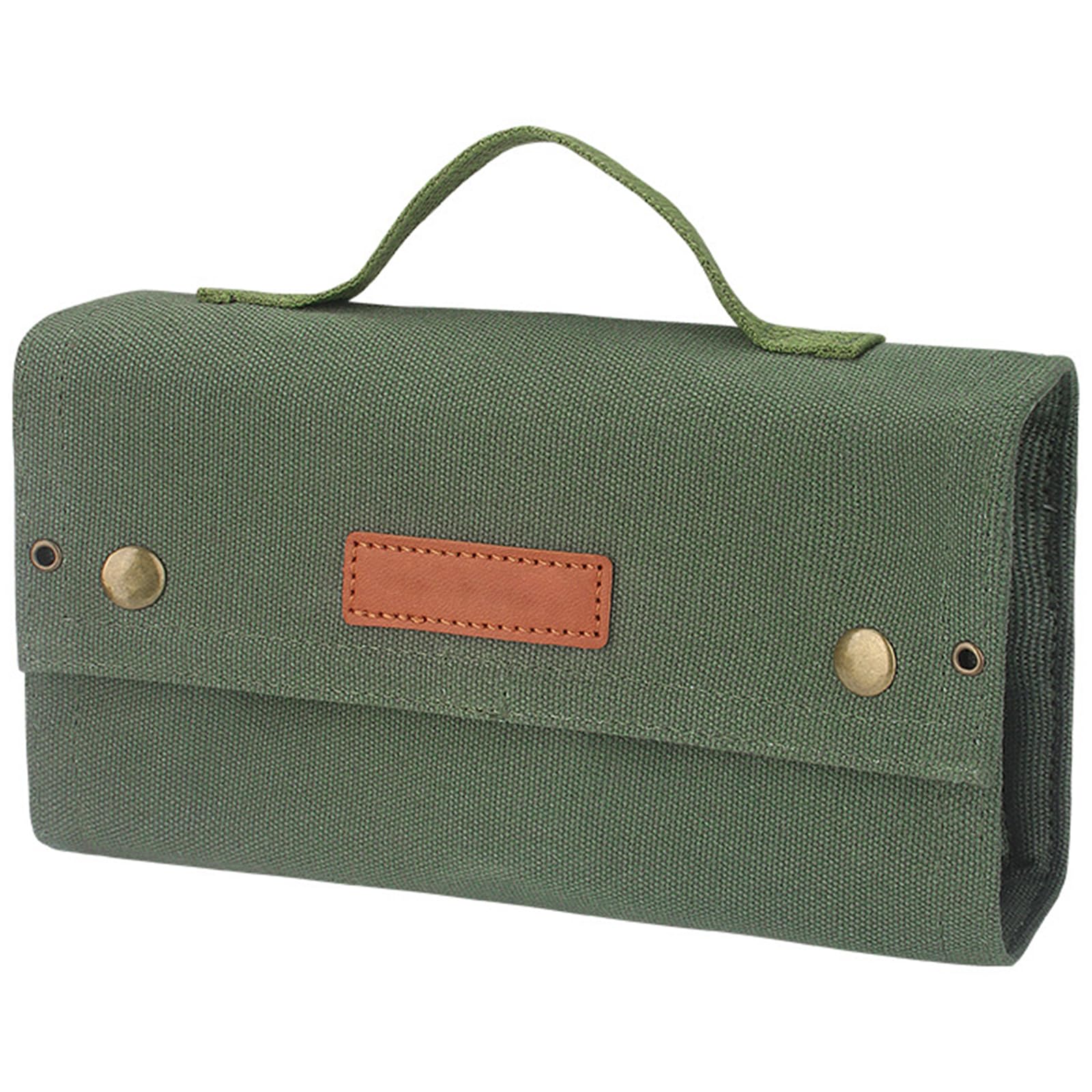 ・素材:キャンバス ・収納数:10本 ・カラー:カーキ、ブラック、グリーン ・収納袋サイズ:約12x7x23cm ・ボトルサイズ:約10x3cm