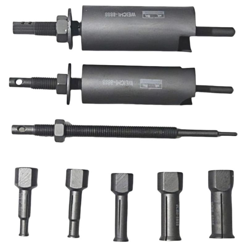 LOOKGOU ベアリング交換 内掛け式 ベアリングプーラー ダブル ハブ アタッチメント 5種セット 工具 内掛け 整備 Bearing Pullersベアリング内径：それぞれ、9mm 12mm 14mm 19mm 22mm。アタッチメン...