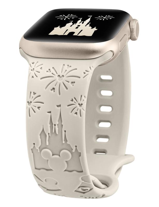 Girovo コンパチブル Apple Watch バンド シリコン かわいい キャラクター 38／40／41／42／44／45／46／49mm アップルウォッチ バンド 男女兼用 あっぷるうぉっち 交換ベルト おしゃれ 可愛い 軽量 通【...